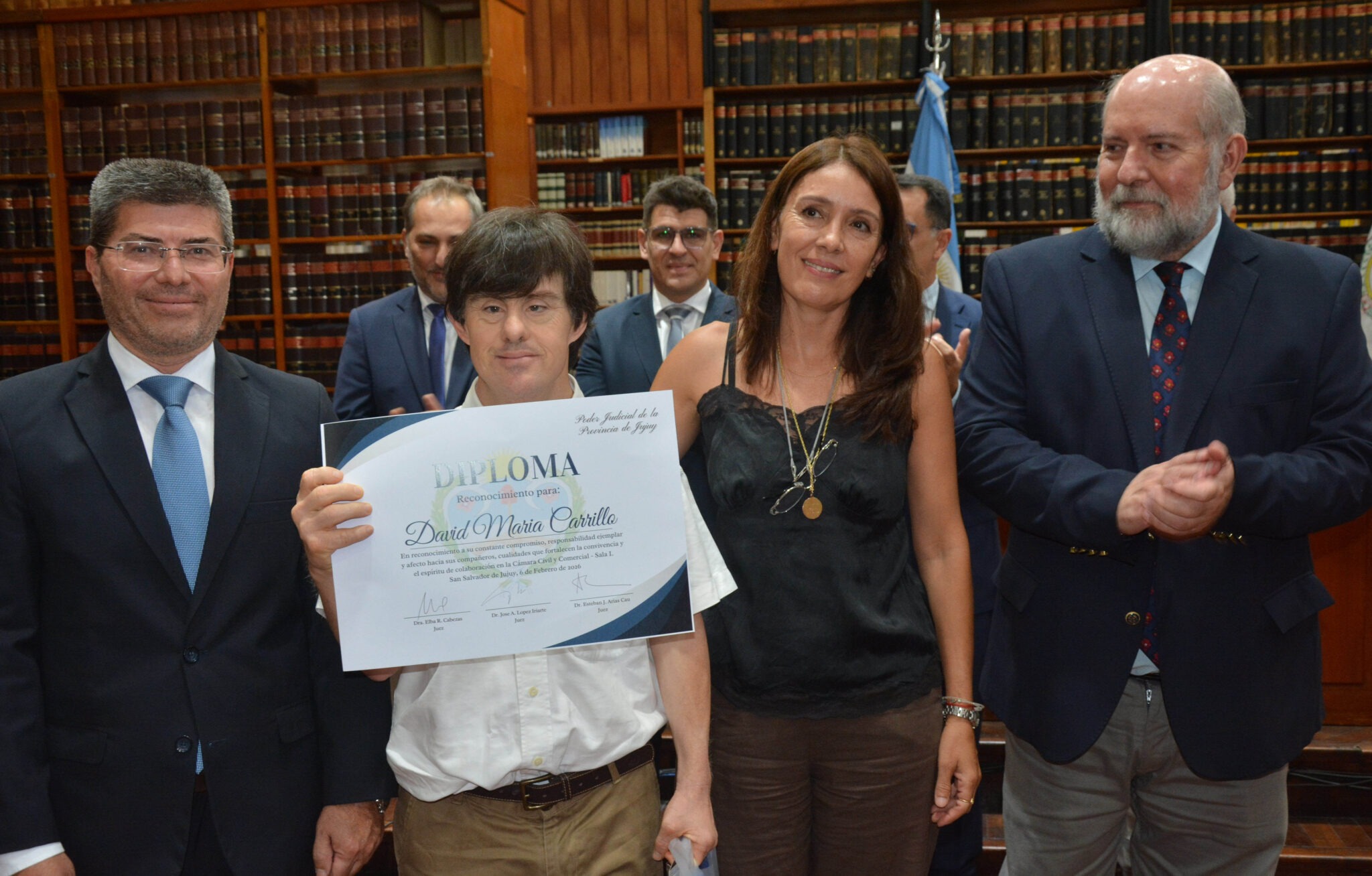 CON MOTIVO DE SU JUBILACIÓN, EL PODER JUDICIAL HOMENAJEÓ A DAVID MARÍA ...